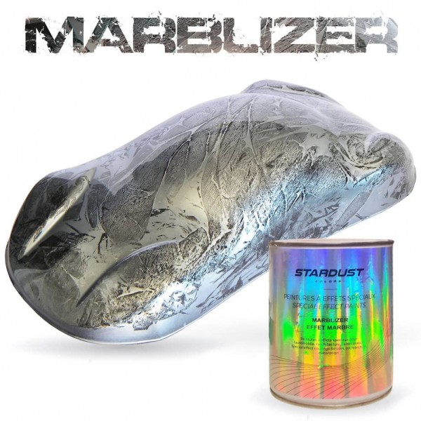 Komplettes kit Motorradlack Marblizer-Effekt-Candy