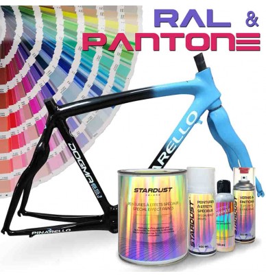 RAL–Farbpalette für Fahrrad oder Pantone als Spraydose oder in Eimer