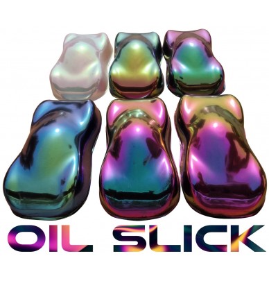 Oil Slick Effektfarbe - Spiegelchamäleon-Effekt