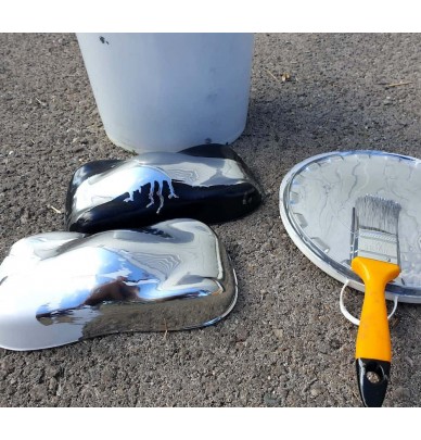 Faszinierend Chrom Lack Zum Pinseln Bilder