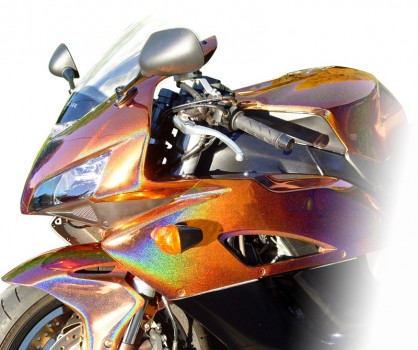 Auto und Motorradfarbe, StardustColors, Hersteller von Spezialeffekten.